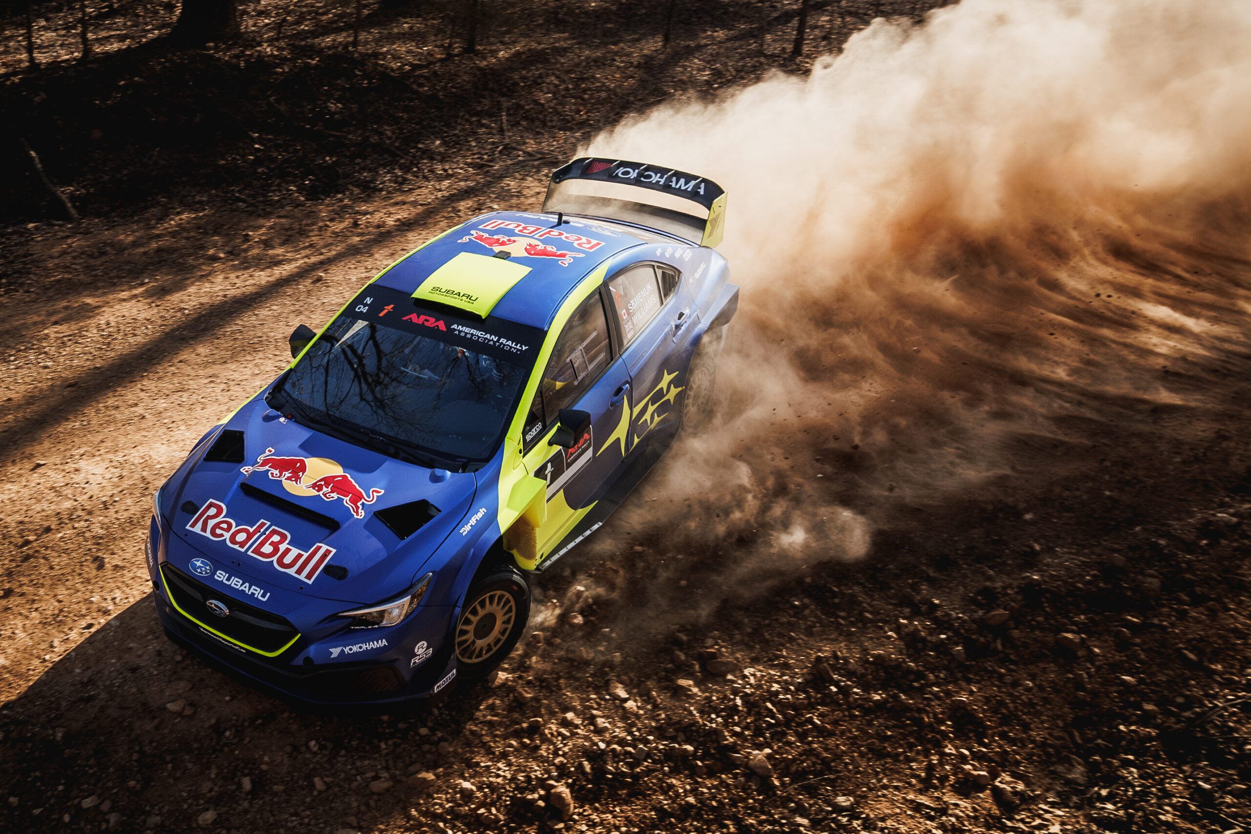 Subaru gana el Rally 100 Acre Wood bajo condiciones extremas - Player1.mx