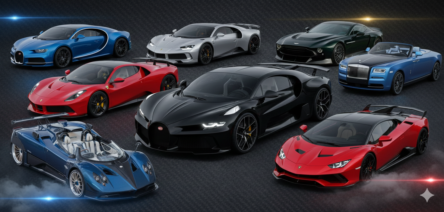 El ranking de los 10 autos más exclusivos del planeta - Player1.mx